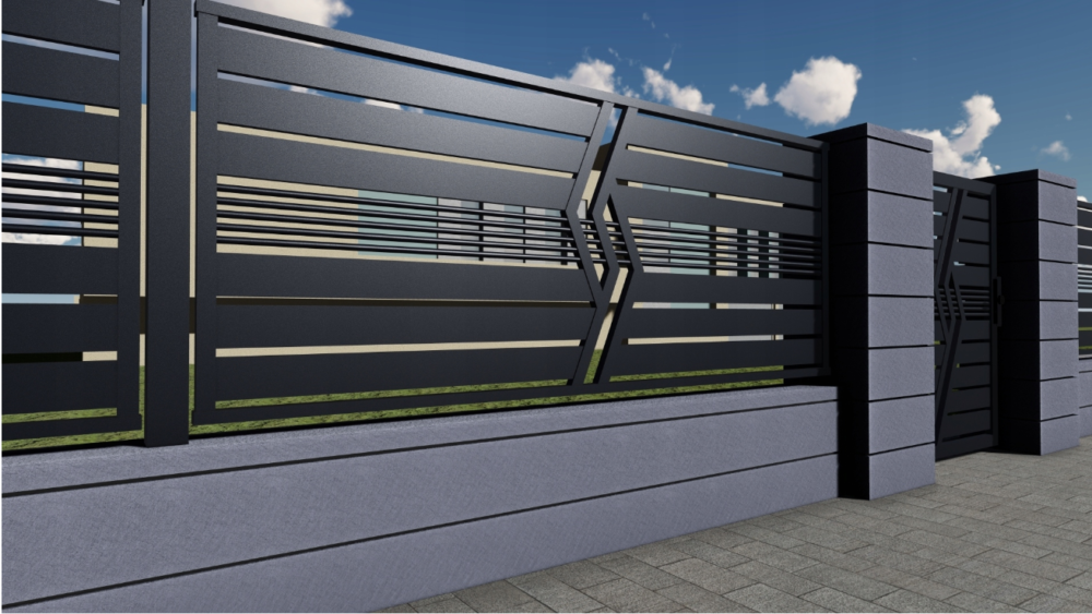 Porti metalice de acces model nou - INDUSTRIL